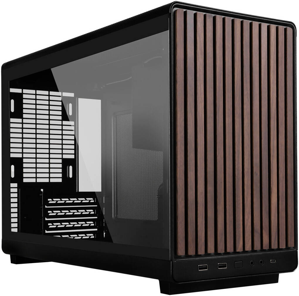 Lian Li DAN Case A3 Wood - Glass Side Panel - M-ATX All Mesh Steel ...